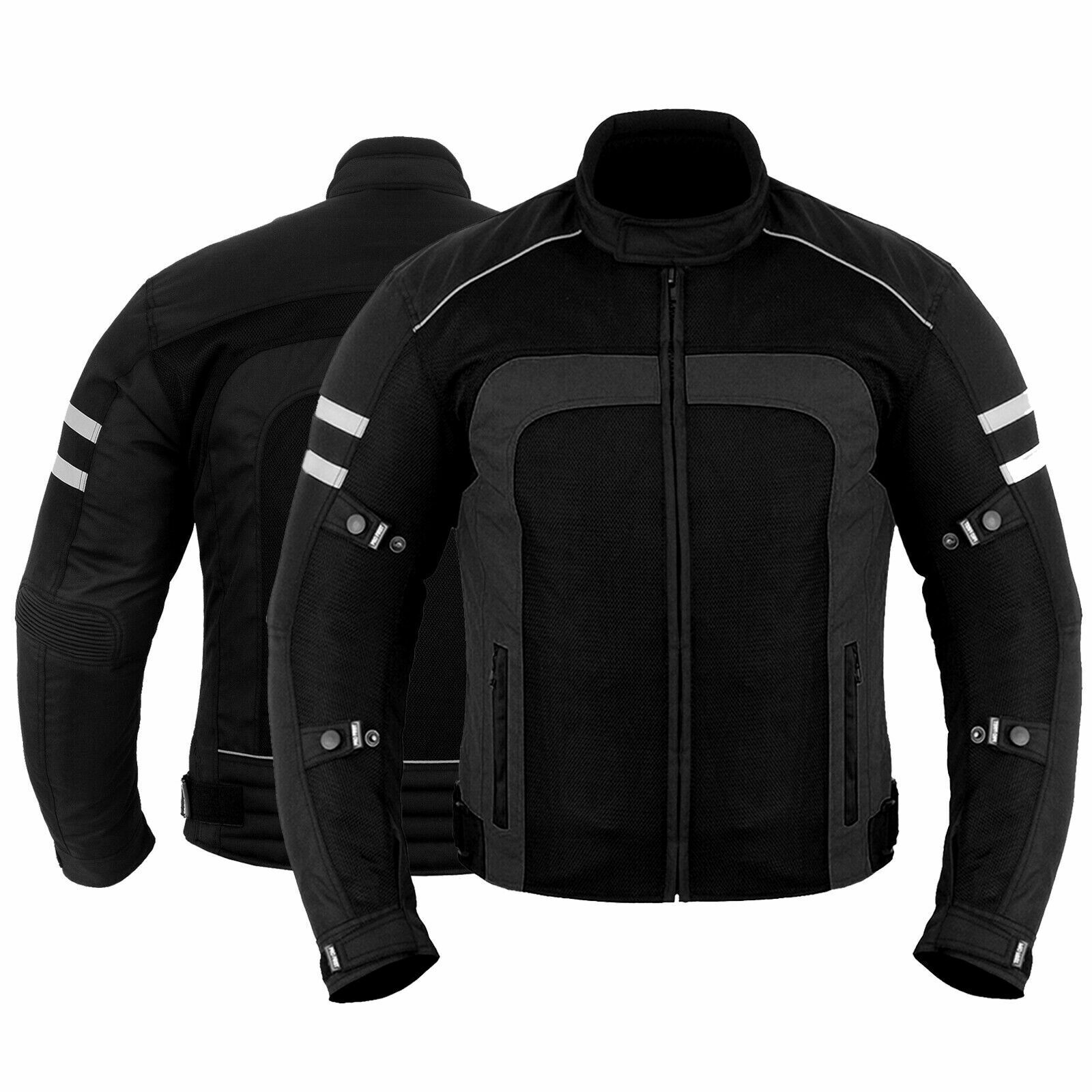 Profirst Summer Motorbike Men Jacket Black – Whizzmoto