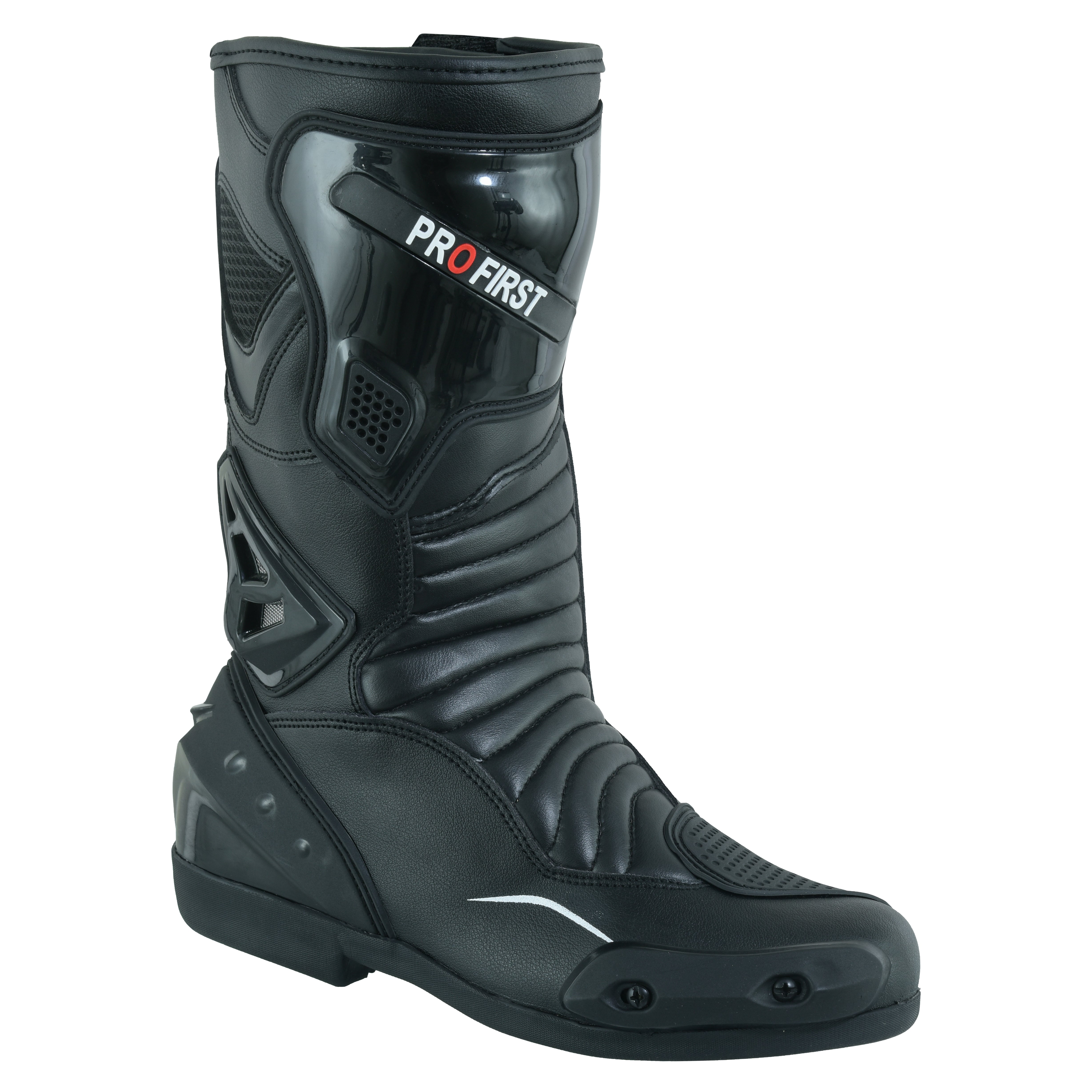 Profirst Turbox Motorbike Ladies Racing Boots Black – Whizzmoto
